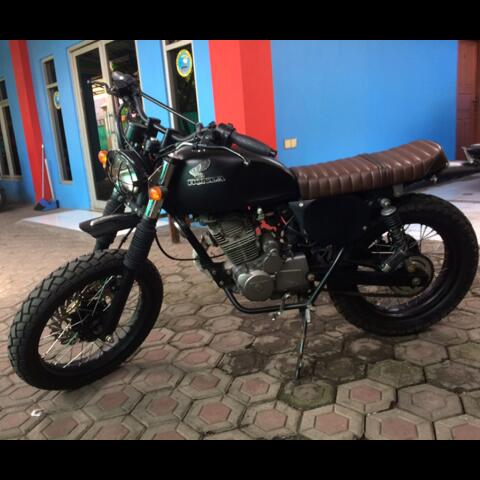 Honda Megapro Modif Scrambler | Reviewmotors.co