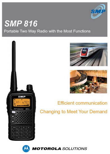 Jual HT SMP 328 / 308, SMP 468 / 458, SMP 816 (SHANGHAI MOTOROLA ...