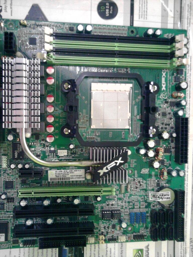 Terjual mobo langka motherboard AMD AM2 XFX MI A78S 8200 jogja yogya ...