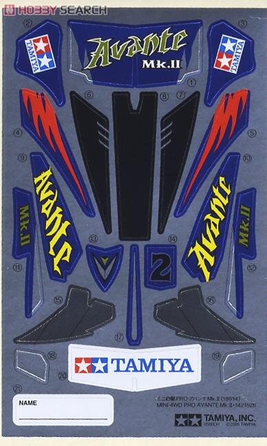 Koleksi Scan Sticker Tamiya Mini 4wd - Page 4 | KASKUS