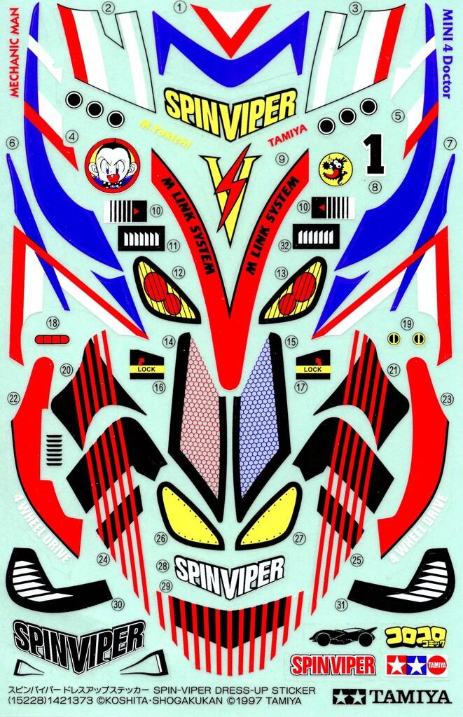 Koleksi Scan Sticker Tamiya Mini 4wd - Page 5 | KASKUS