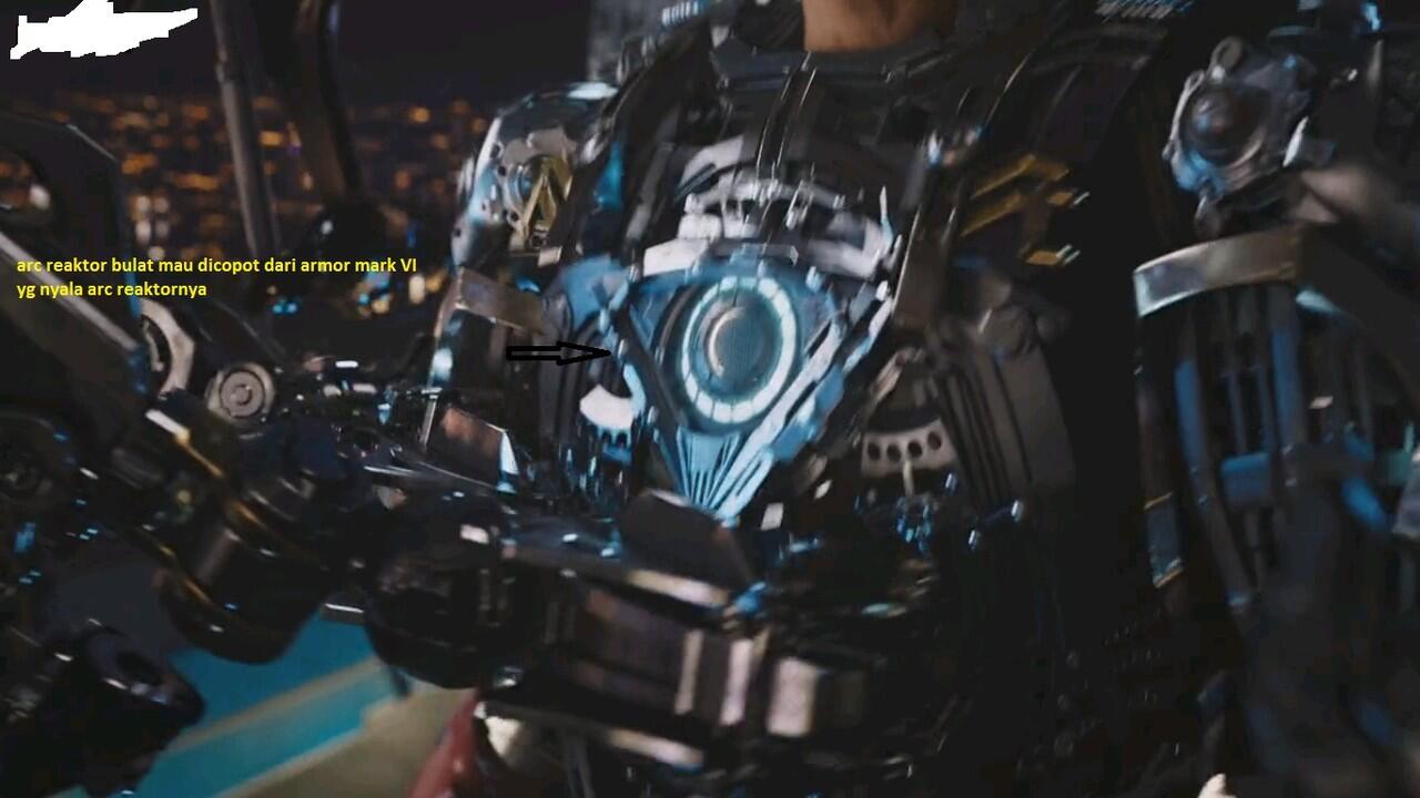 Mengenal lebih dekat tentang Arc Reactor di dada Iron Man | KASKUS