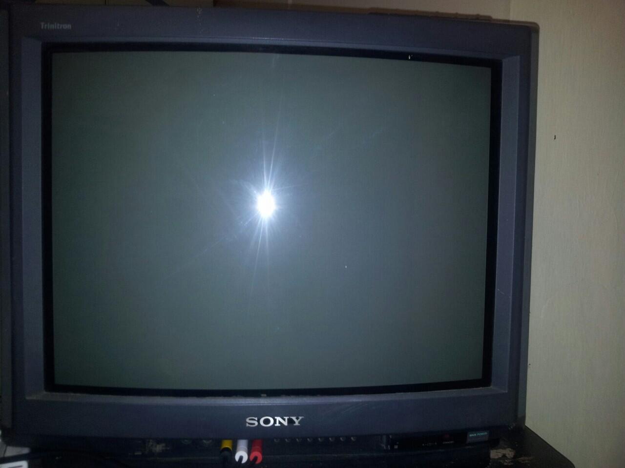 Terjual TV Tabung Sony Trinitron 21 inch murah kondisi ok | KASKUS