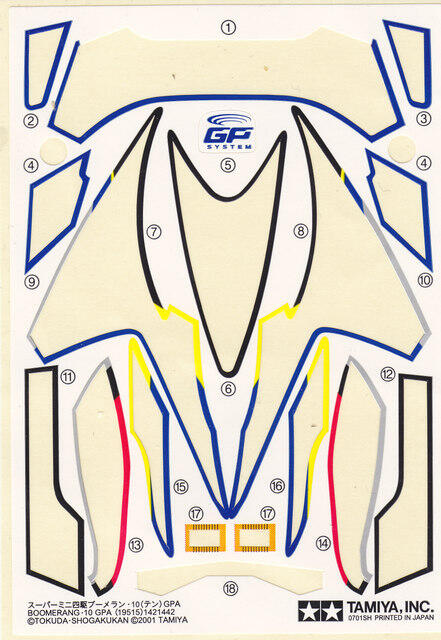 Koleksi Scan Sticker Tamiya Mini 4wd - Page 8 | KASKUS