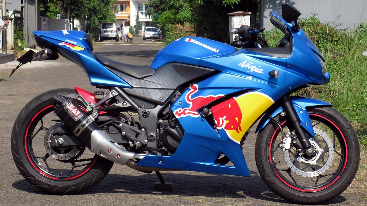 Terjual Kawasaki Ninja 250 Blue, Tahun 2010 Modified | KASKUS