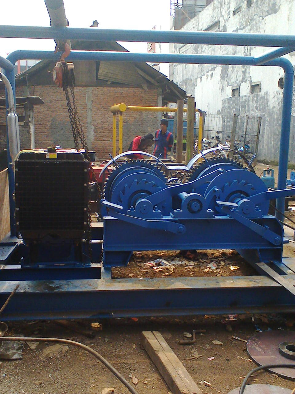 Mesin Pancang Drop Hammer | KASKUS