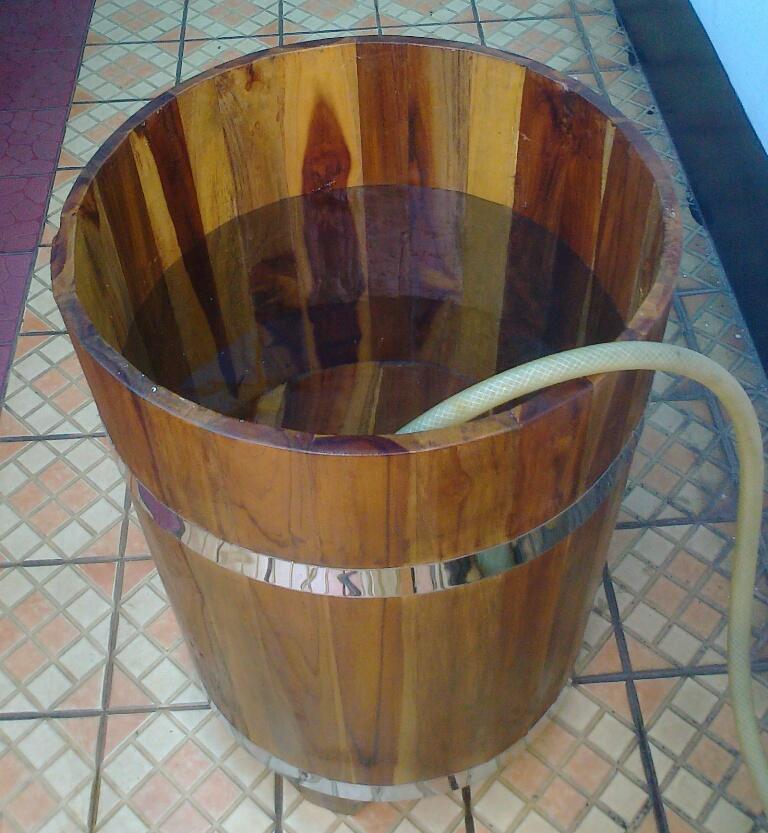 Jual Bathtub Kayu Jati / Bak Mandi Kayu Jati / Jacuzzi Kayu Jati | KASKUS