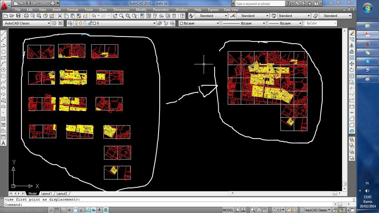 Membuat peta di Auto Cad memakai Google Earth | KASKUS