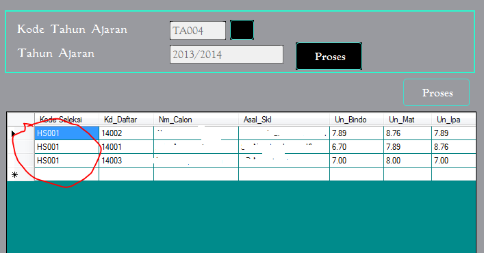 Laporan Berupa Table Datagridview Pada Vbnet Tanpa Crystal Report Kaskus 