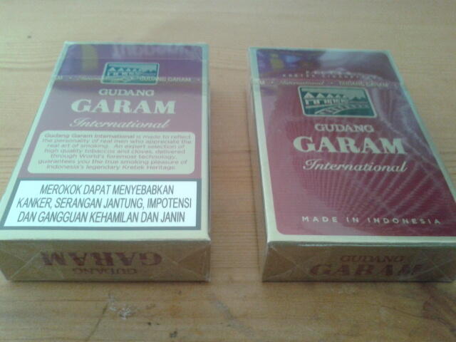 [JUAL] rokok GUDANG GARAM SIGNATURE & INTERNATIONAL buat agan2 yg di ...