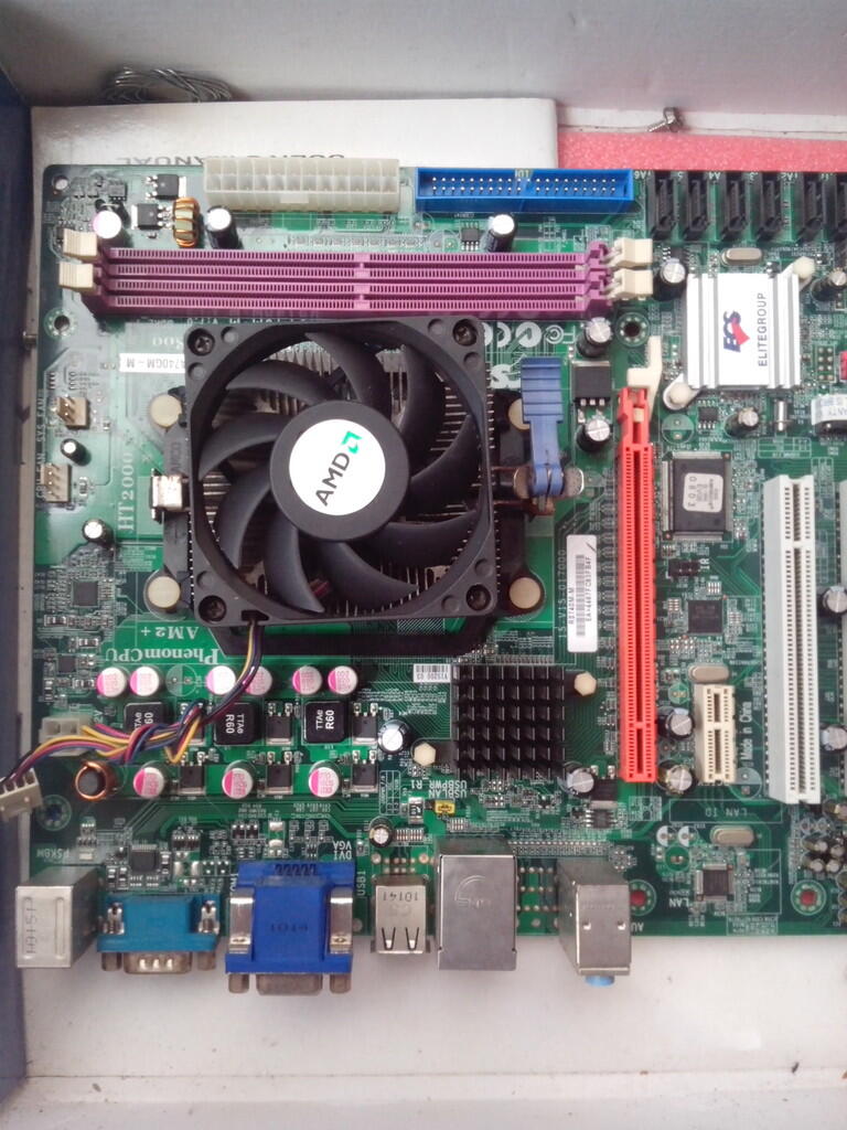 Terjual Prosesor AMD Slot Am3 X2 245 + Mainboard ECS A 740 GM - M + VGA ...