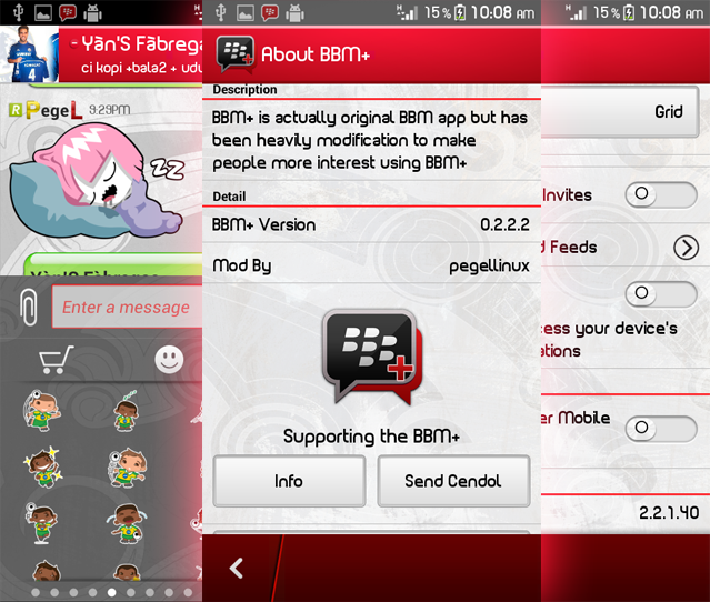 BBM+ Add Move to sdcard suported | KASKUS