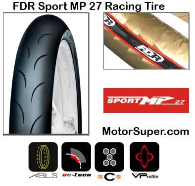 Cari BAN RACING FDR MP 27, MP 76 & FR 75 (SLICK) uk 90/80 ex INDOPRIX ...
