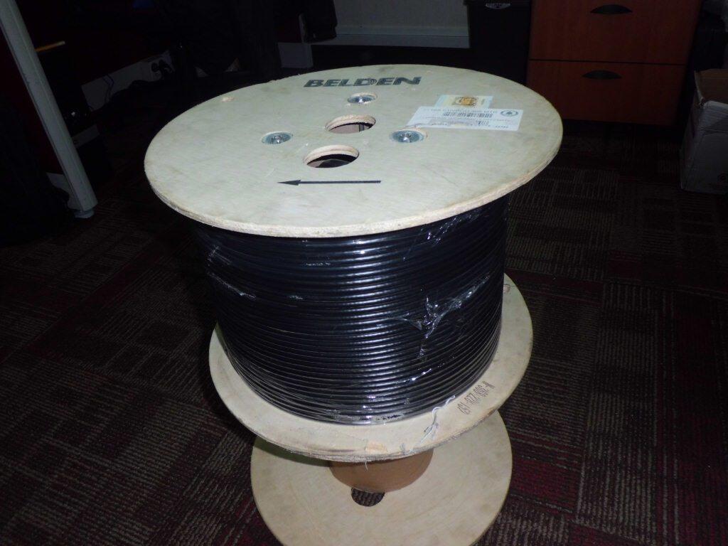 Terjual Kabel Coaxial BELDEN RG6 9116S ORIGINAL untuk Antena TV atau ...
