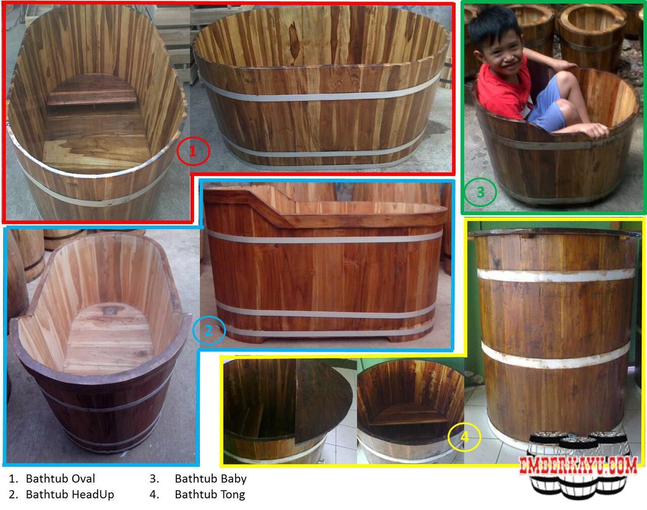 Jual Bathtub Kayu Jati / Bak Mandi Kayu Jati / Jacuzzi Kayu Jati | KASKUS
