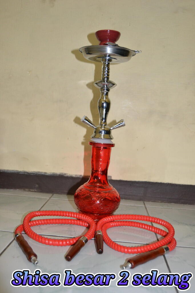 Terjual ANEKA SISHA BONG HOOKAH MEDIUM,MINI DAN BESAR 2 SELANG - RASA ...