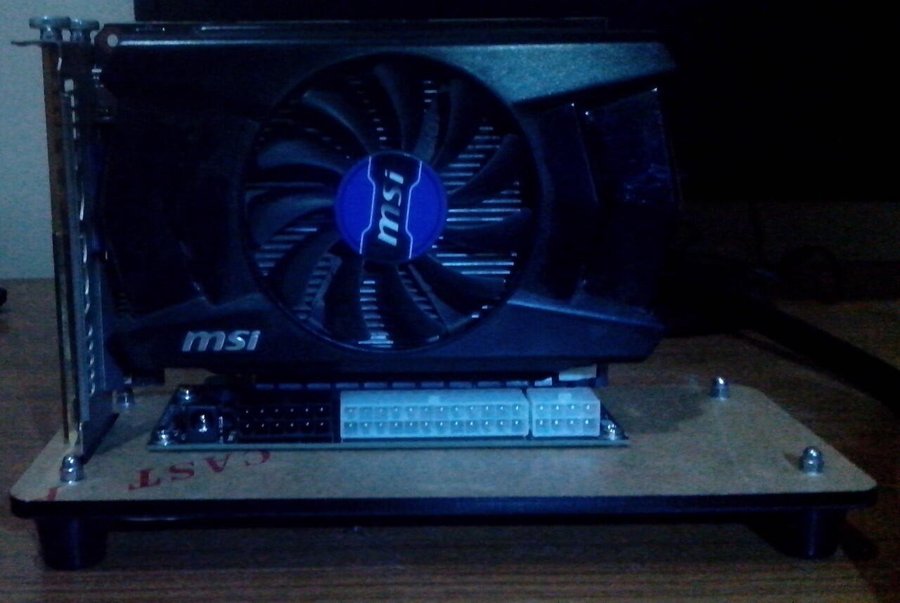 DIY External GPU (EGPU) : A Solution to increasing performance for ...