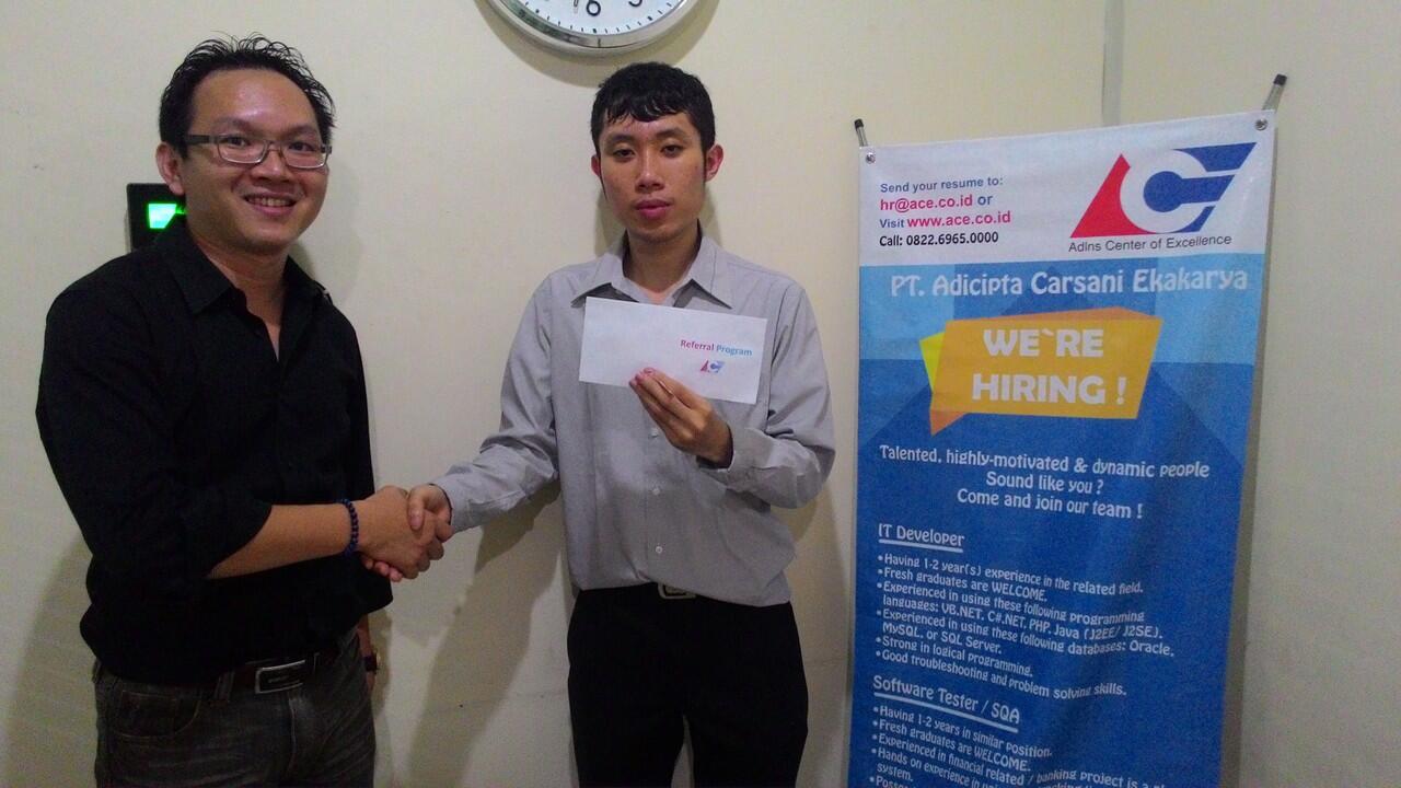 INI DIA PENERIMA REWARD PT ACE REFERRAL PROGRAM (HADIAH TAHAP 1 ...