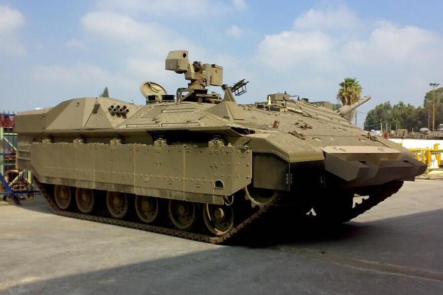 Namer Heavy APC Israel Dengan Trophy APS | KASKUS