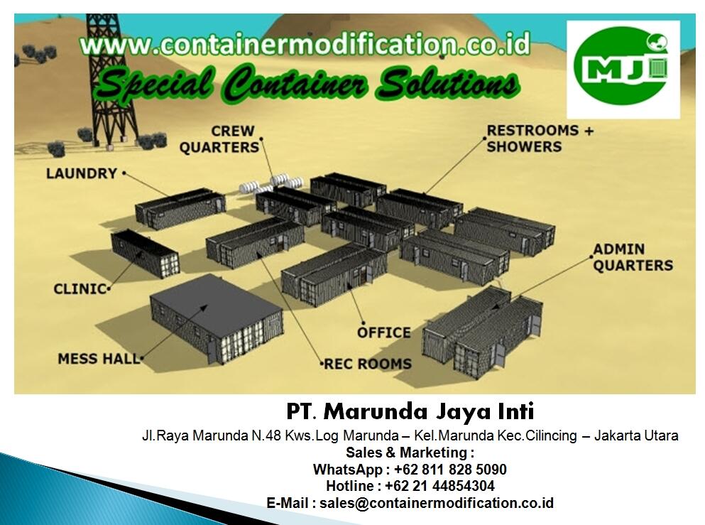 container modification, kontainer rumah, office & perbaikan container ...
