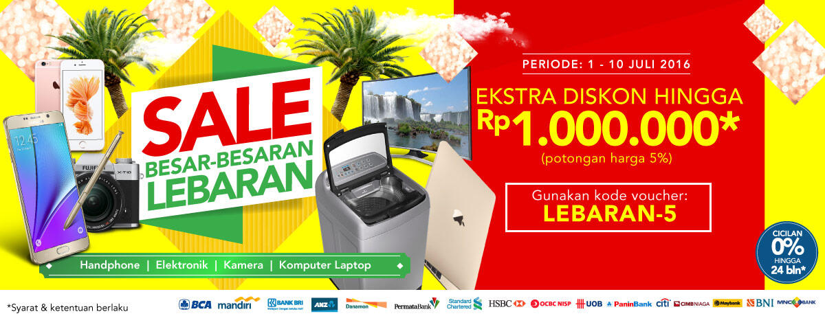 Sale Gadget Besar-besaran dari Blibli.com | KASKUS