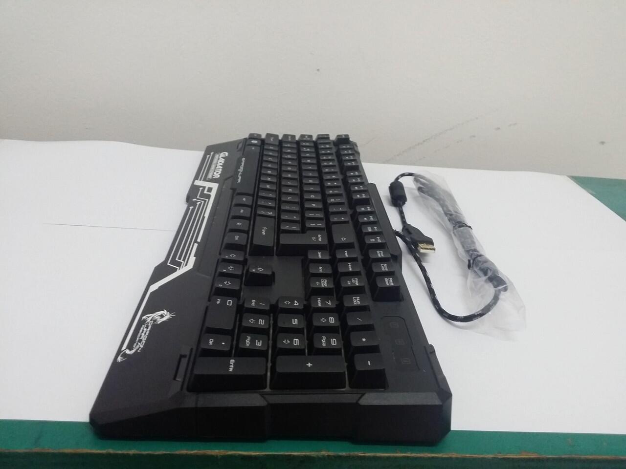 [UNBOXING][KEYBOARD] DRAGON WAR GK-008 GLADIATOR SEMI-MECHANICAL GAMING ...