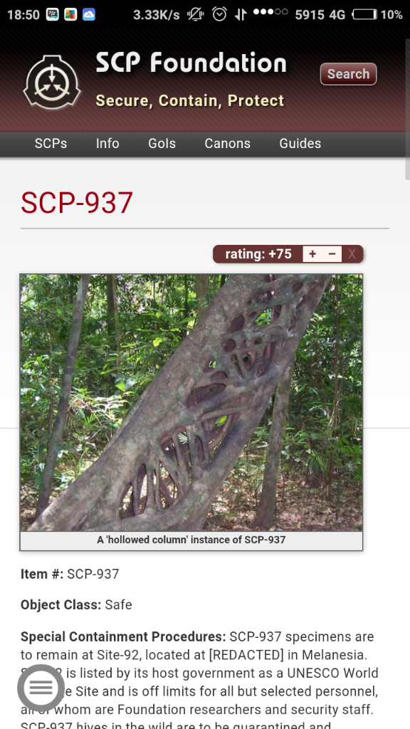 SCP (Secure,Contain,Protection) Anak kecil dilarang masuk ya. - Page 2 ...