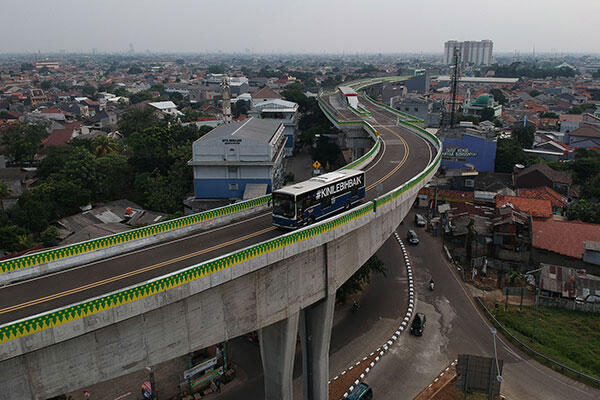 Peresmian Koridor XIII TransJakarta Cipulir-Tendean Minus Penerangan ...
