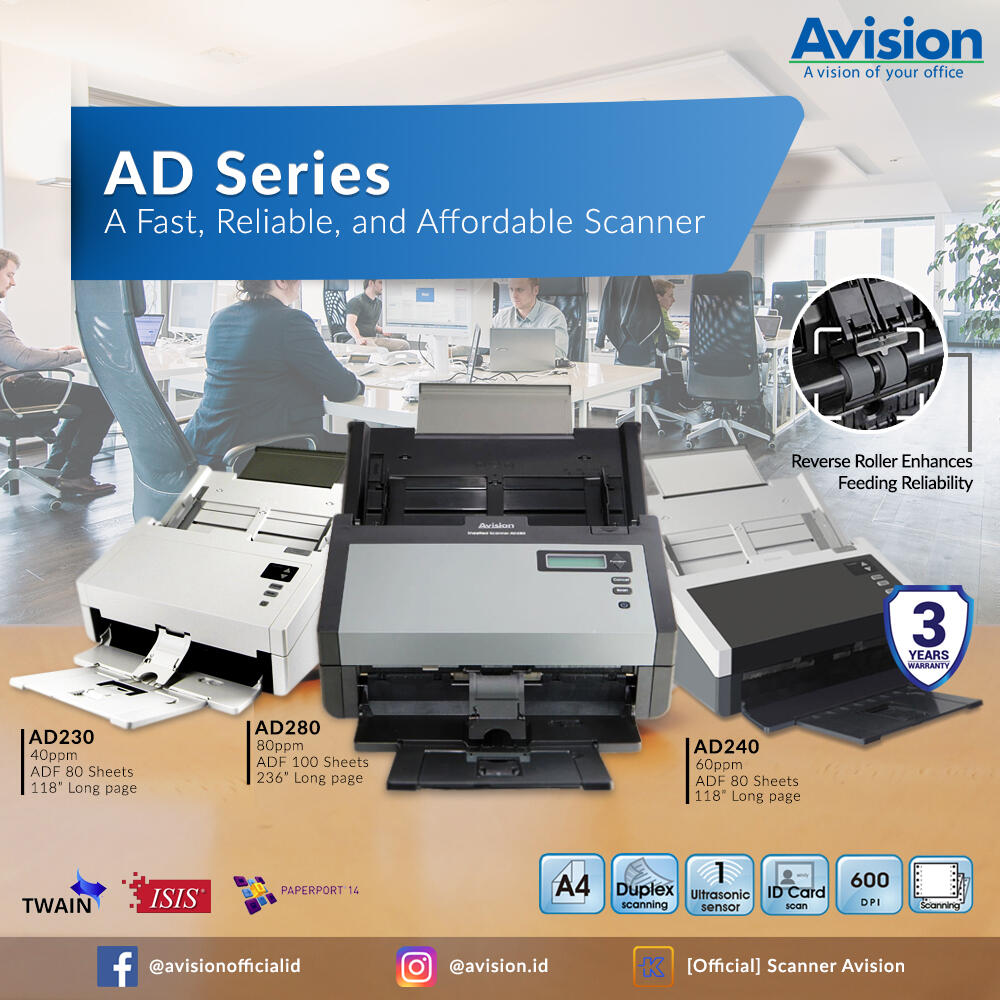 Scanner Avision | KASKUS