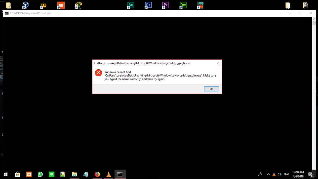 {ASK} CMD saya muncul terus secara tiba tiba | KASKUS