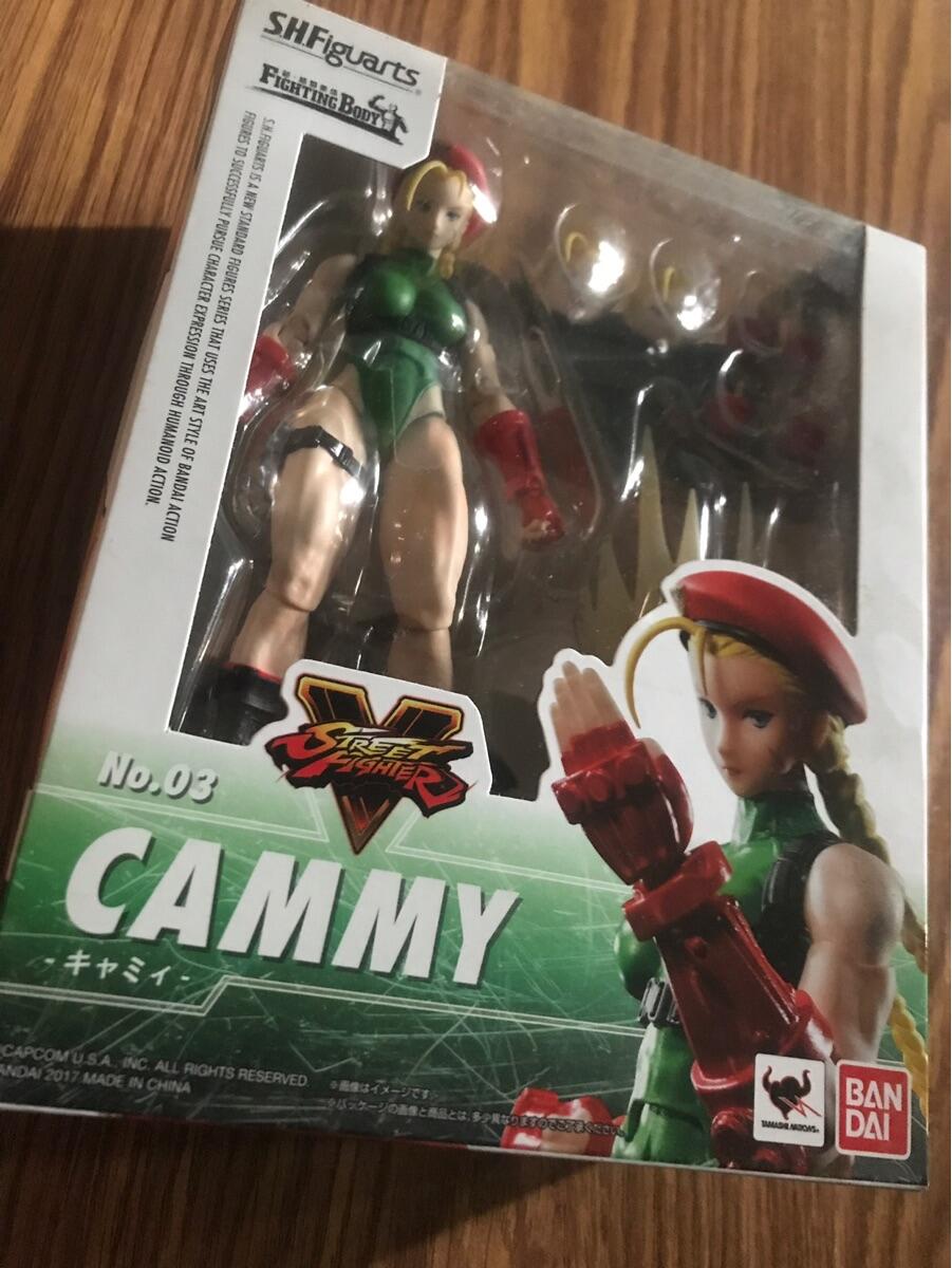 Terjual ACTION FIGURE SHF CAMMY STREET FIGHTER V ORIGINAL BANDAI ...