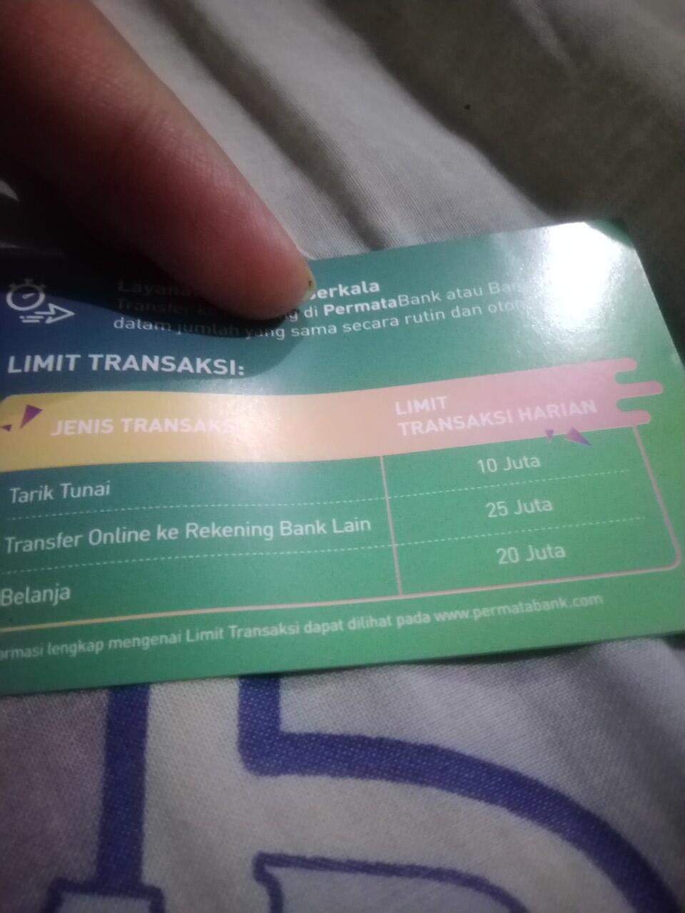 Informasi Rekening Bank | KASKUS