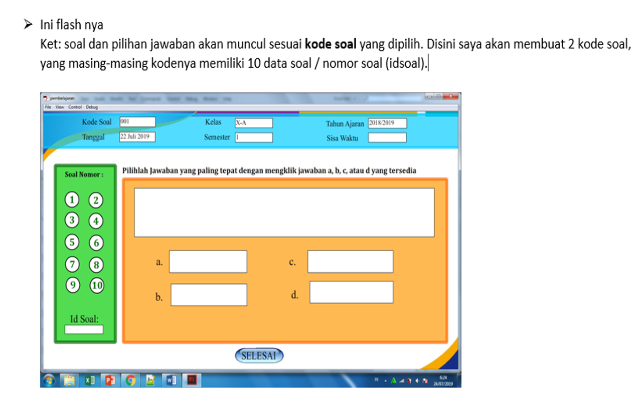 membuat kuis pilihan ganda di flash as3 dan php | KASKUS