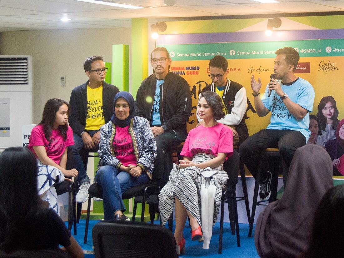 MUDA,MERDEKA,BERKARYA Peluncuran Inisiatif Kerja Barengan untuk ...