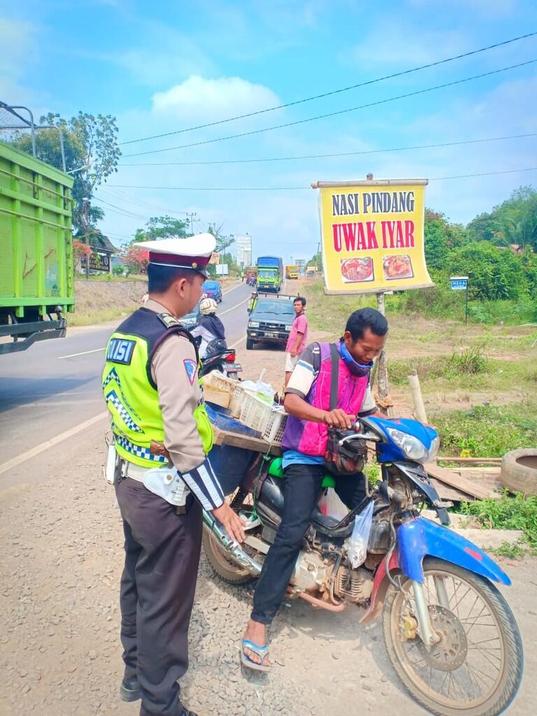 Puluhan Pengendara Terjaring Razia Satlantas Polres Banyuasin | KASKUS