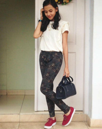 9 Inspirasi Outfit ala Cathy Fakandi, Gayanya Stylish & Youthful Abis ...