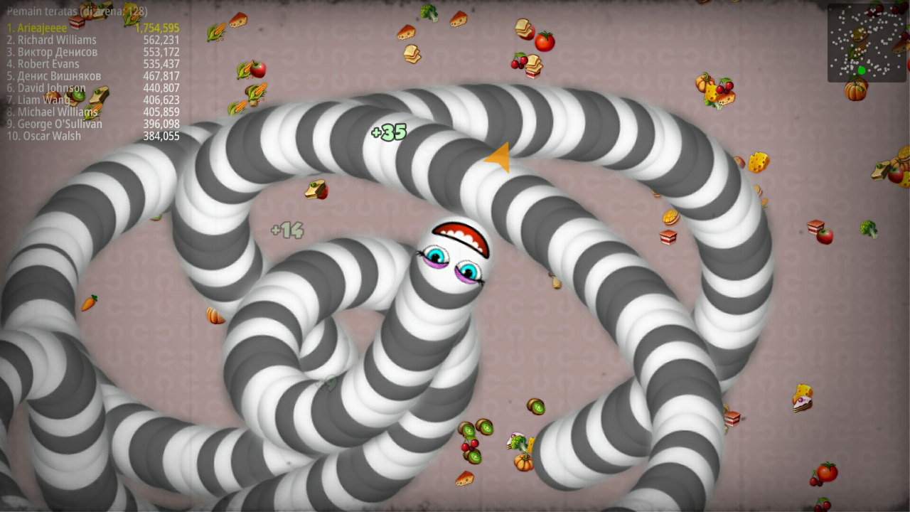 Yang Perlu Diketahui Saat Bermain Game Cacing WormsZone. | KASKUS