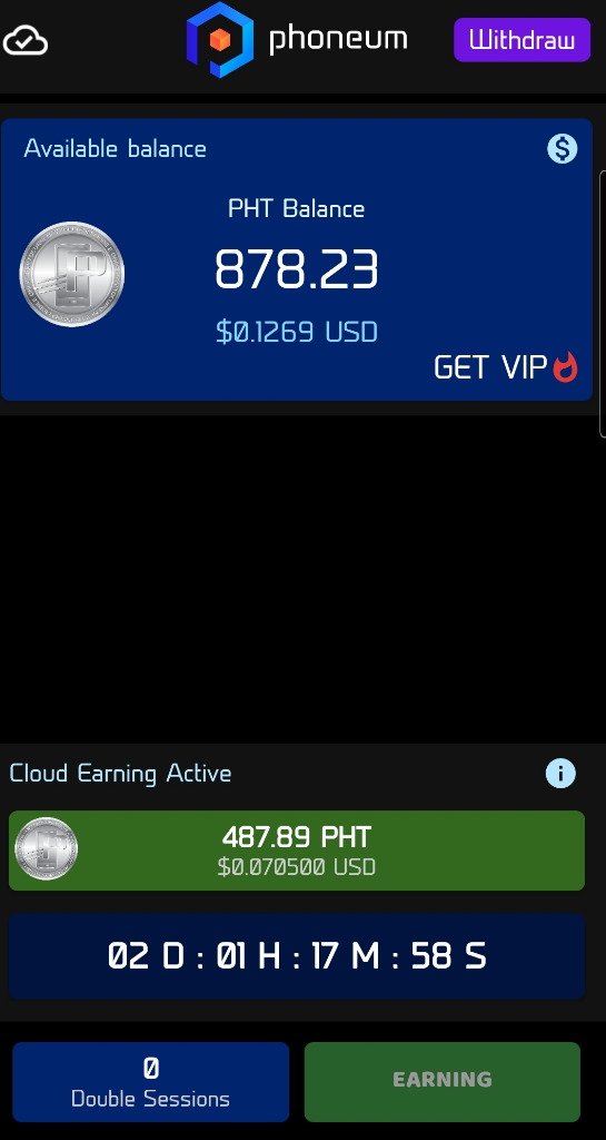 Phoneum Cloud Miner Via HP Mumpung Masih Gratis | KASKUS