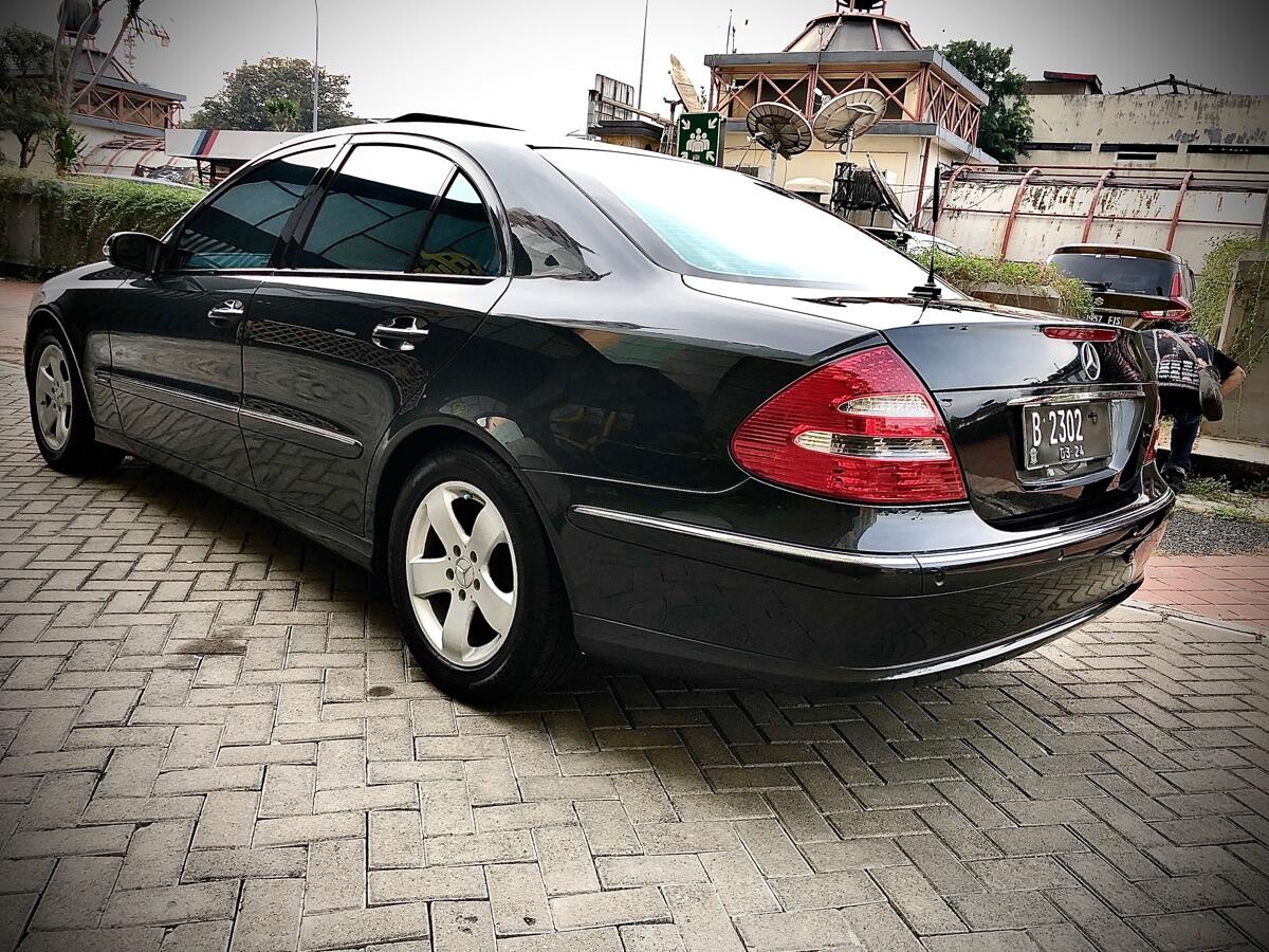 Terjual mercy E240 Avantgarde 2004 Km 50 ribu Full original in n ex ...
