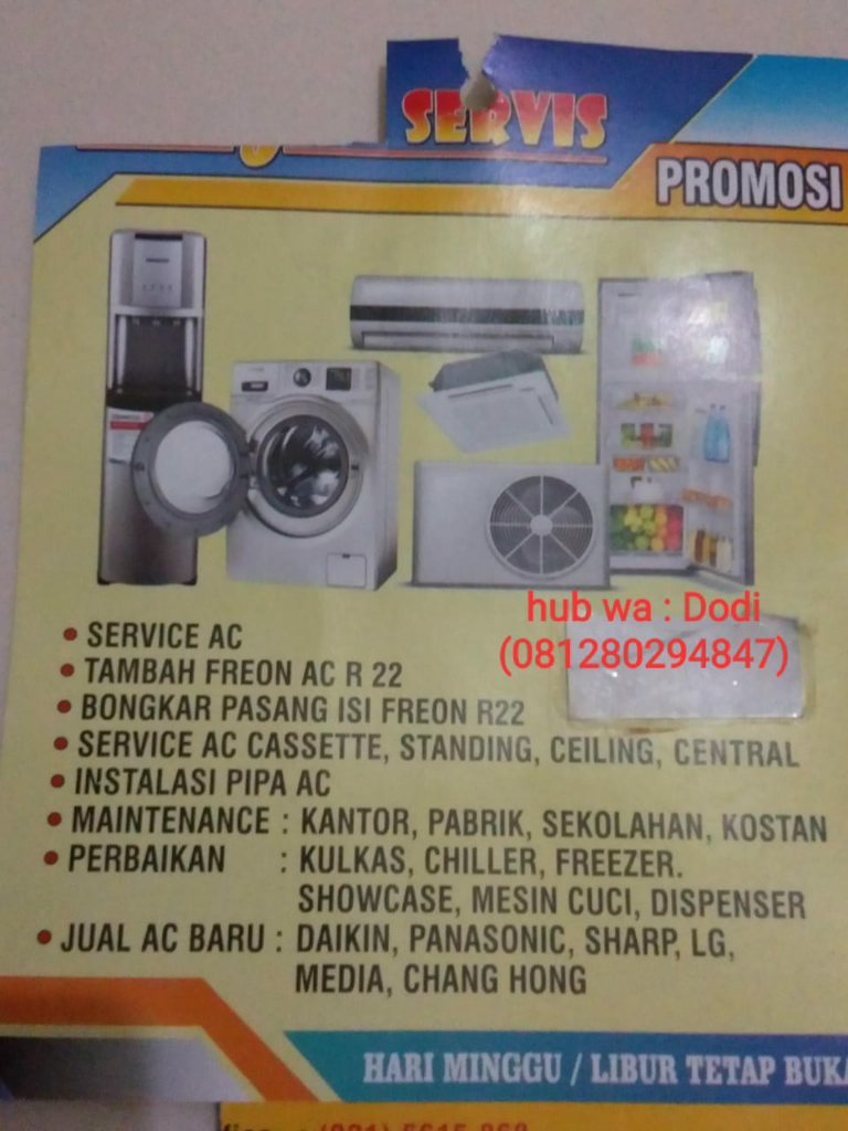 Service Ac Jakarta Barat_wa (081280294847) | KASKUS