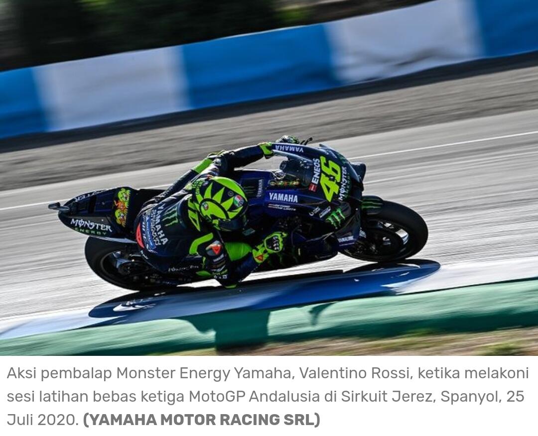 Hal yang Buat Valentino Rossi Jadi Pembalap Langka di Mata Bos Yamaha ...