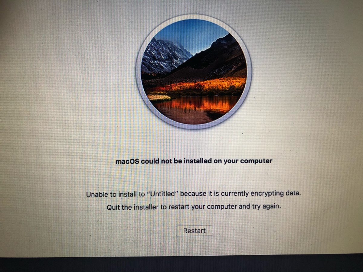 Apakah Ada Yang Mengerti “MacOS Could Not Be Installed On Your Computer | KASKUS