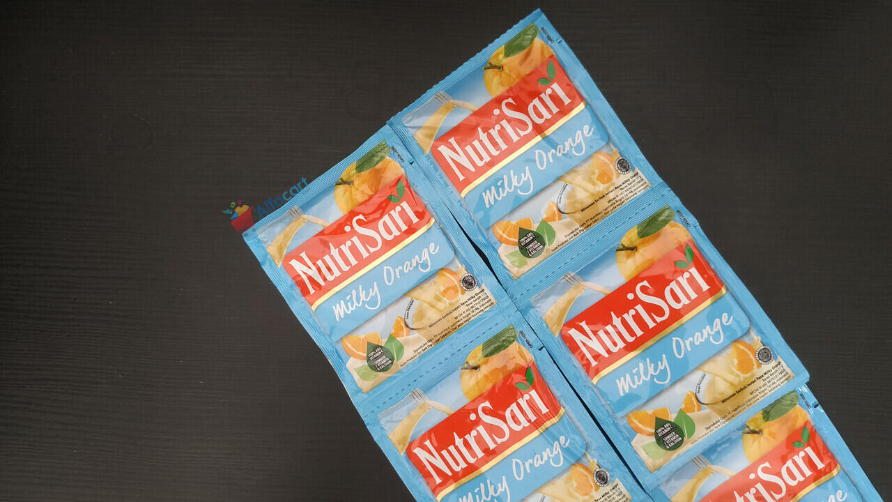 Review NutriSari Milky Orange Terbaru, Begini Rasanya Kalau Pakai Susu ...
