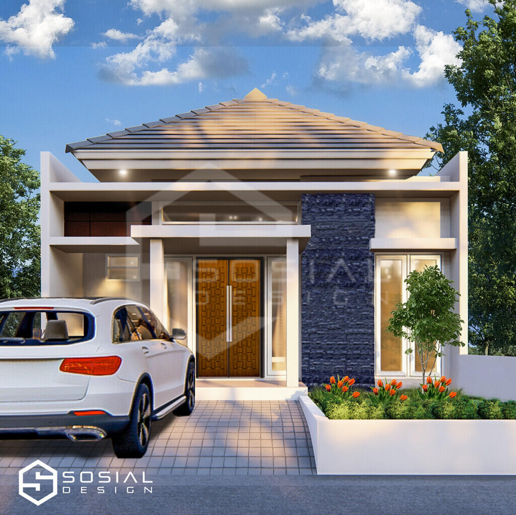 7 Inspirasi Desain & Denah Rumah Minimalis 1 Lantai Terbaru Sosial ...