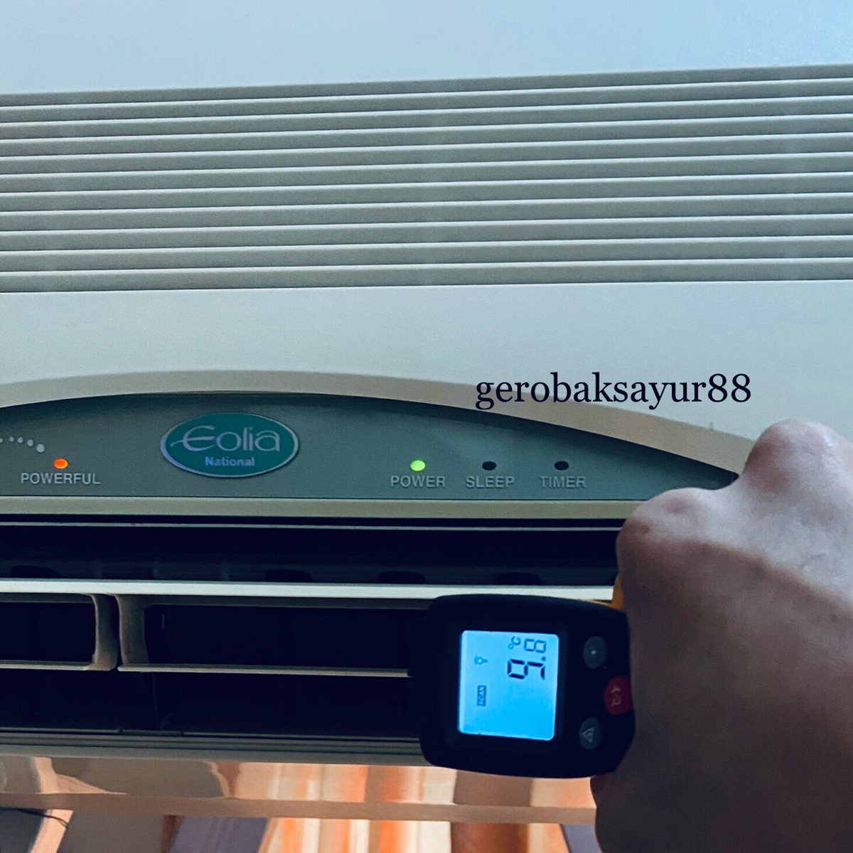 Review AC Eolia National (Panasonic) Deluxe Non-Inverter, CS/CU-E718K. | KASKUS