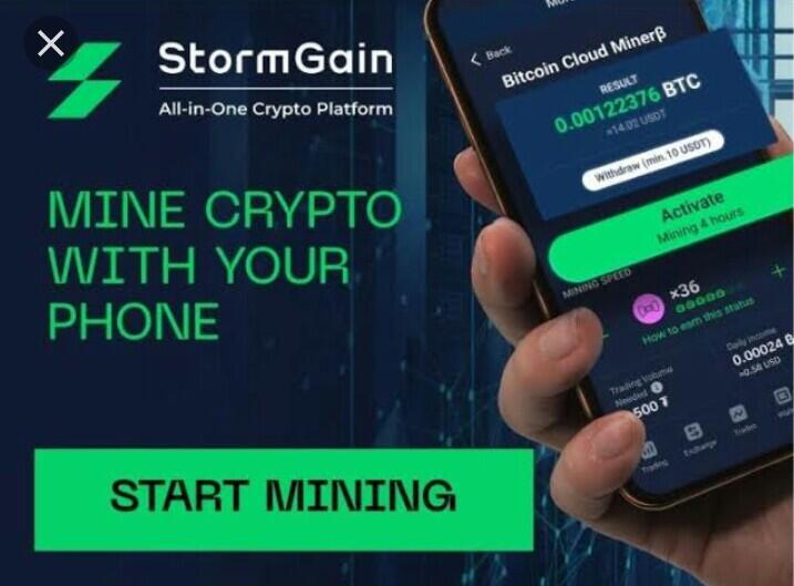 STORMGAIN MINING BTC GRATIS LEGIT | KASKUS