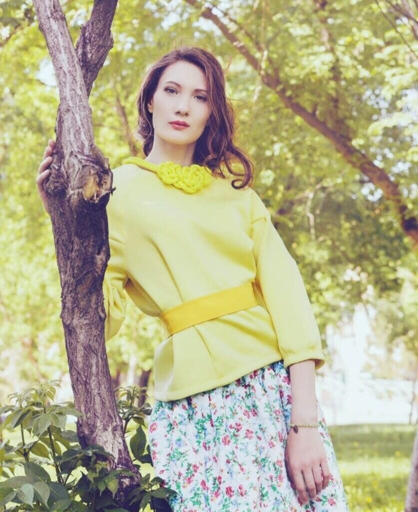 Ekaterina Gudkova.... Model Rusia yang sangat Mencintai Budaya ...