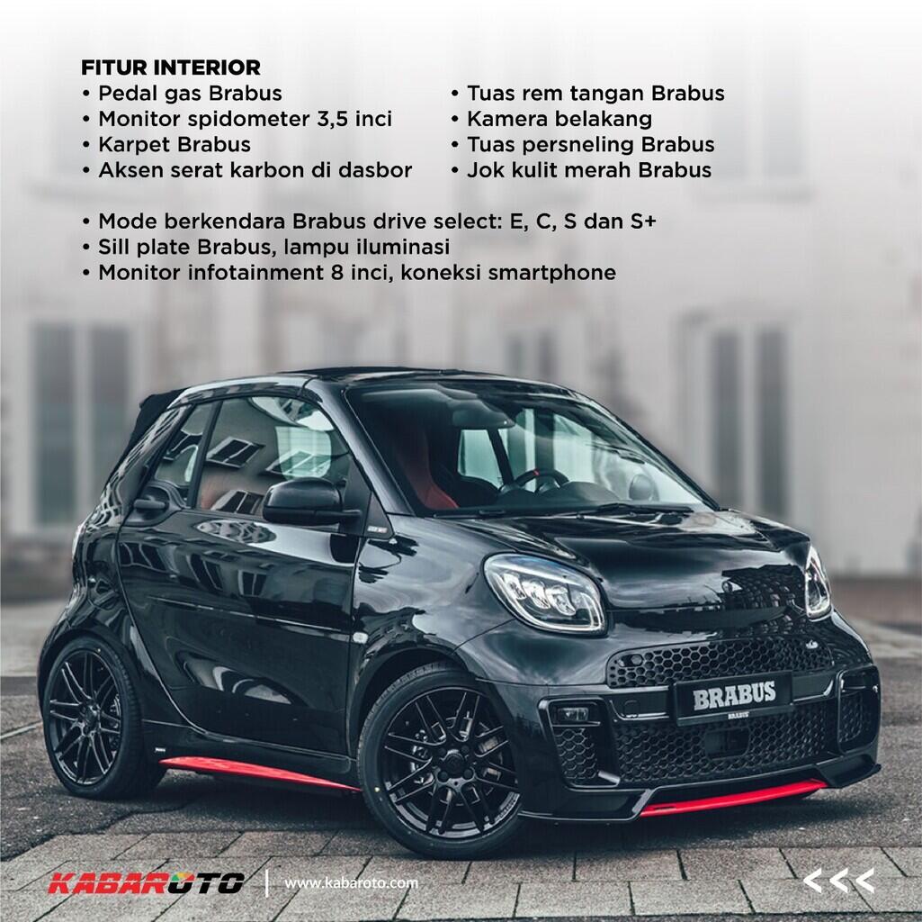 Smart ForTwo 92R Garapan Brabus, Lebih Agresif | KASKUS