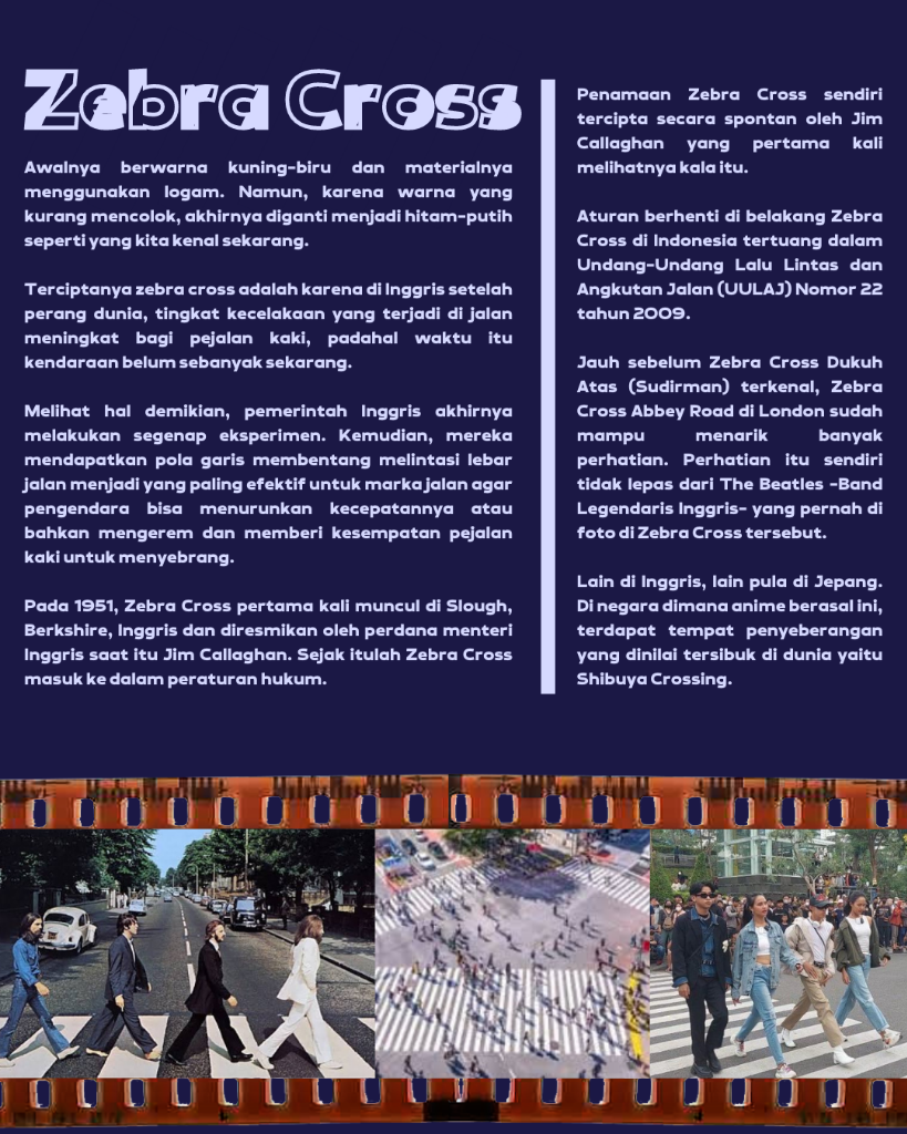 Zebra Cross : Sejarah & Fungsi Sebenarnya | IndoForum
