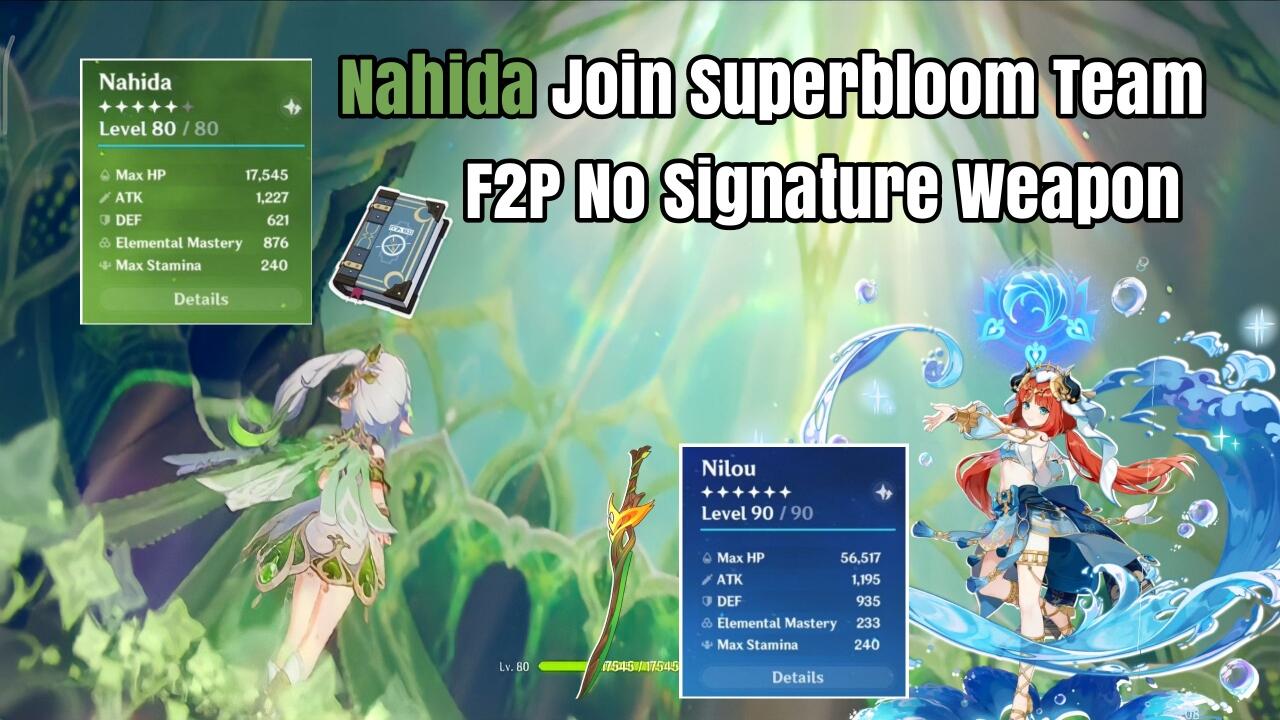 Nahida Build And Gameplay | KASKUS